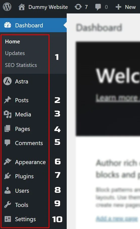 A Detailed Guide to WordPress Dashboard: Everything You Need to Know!